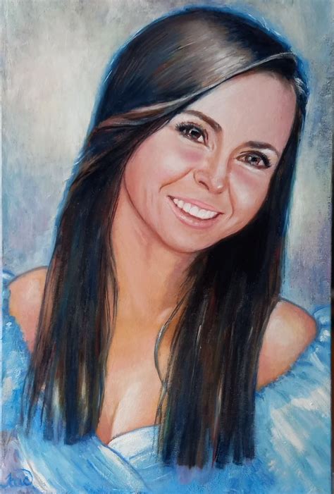 Наталі 2023 олія полотно 40 60см