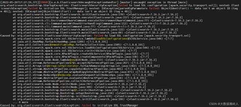 Elasticsearchsecurityexception[failed To Load Ssl Configuration [curity Transport Ssl