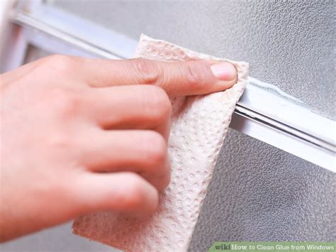 3 Ways To Clean Glue From Windows WikiHow