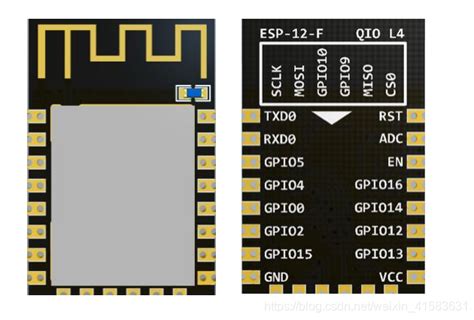 Esp12f Esp8266芯片引脚esp12f引脚图 Csdn博客