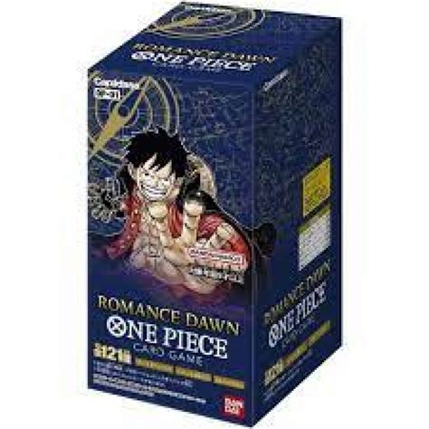 One Piece Japanse Boosterbox Op01 Romance Dawn Cardgameshop