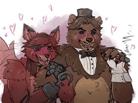 Freddy X Foxy By Lady Fazbear On Deviantart Fnaf Drawings Fnaf Foxy Fnaf