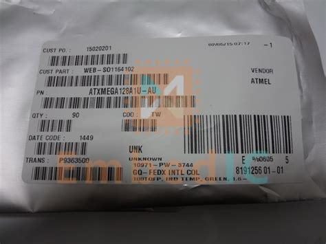 Atxmega128a1u Au Microchip 16bit Mcu Embedic