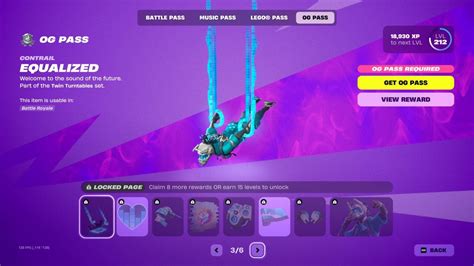 Fortnite Og Pass Season 6 All Skins Gliders And Other Rewards Gamespot