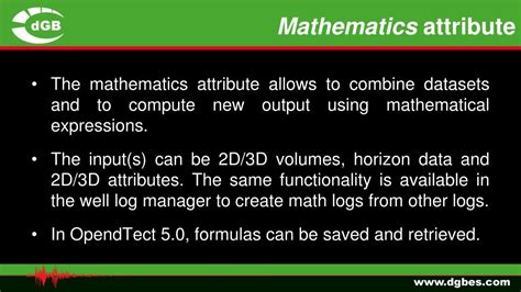 Ppt Advanced Uses Of The Mathematics Attribute Powerpoint