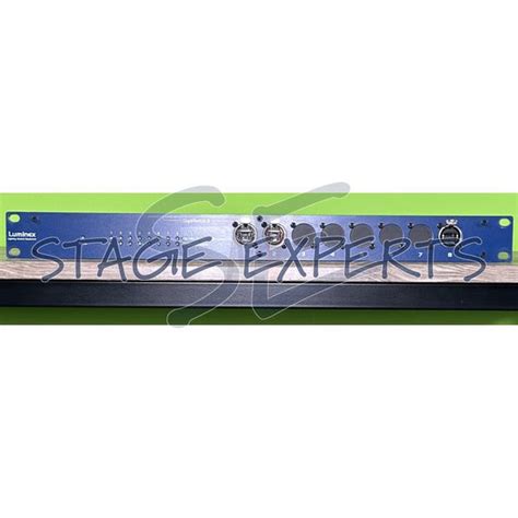 Giga Switch 8 Switch Ethernet Ethercon Luminex Stage Experts Ltd