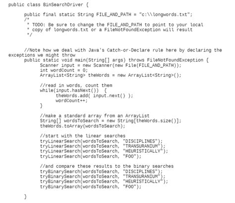 solved iterative and recursive linear and binary searches