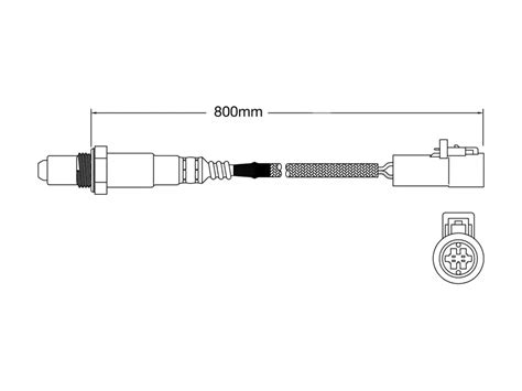 Ford Fiesta Premium Exhaust Gas Oxygen Sensor Ego 039 Inject A Carb