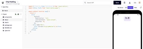 Padding On Text Within Chip Is Incorrect On Android · Issue 3945 · Callstackreact Native Paper