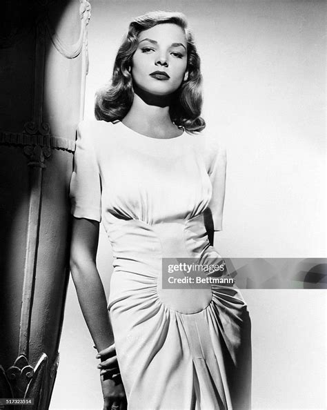 Actress Lauren Bacall In One Of A Series Of Publicity Poses 1945 News