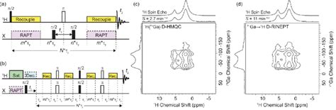 Proton Detected Rf Pulse Sequences Used For The Acquisition Of