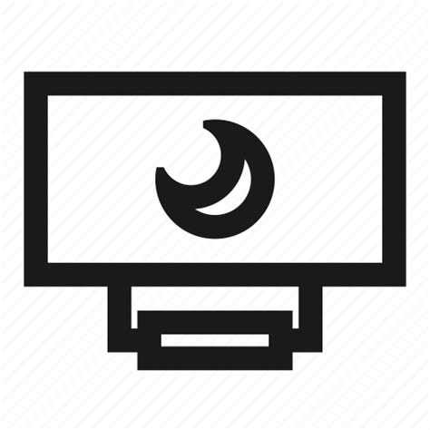 Computer Desktop Hibernate Monitor Saving Sleep Time Icon
