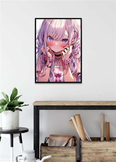 Cute Anime Girl Posters And Prints By Cute Anime Printler