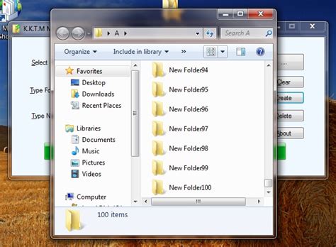 K K T M Multiple Folder Maker Free