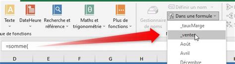 Découvrir les plages nommées dExcel utilisation et intérêt Excel formation