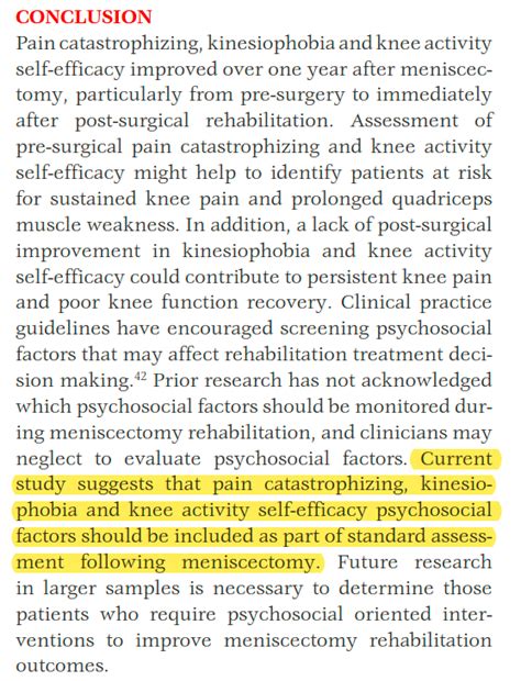 Physio Meets Science On Twitter Fear Avoidance And Self Efficacy Psychosocial Factors Are