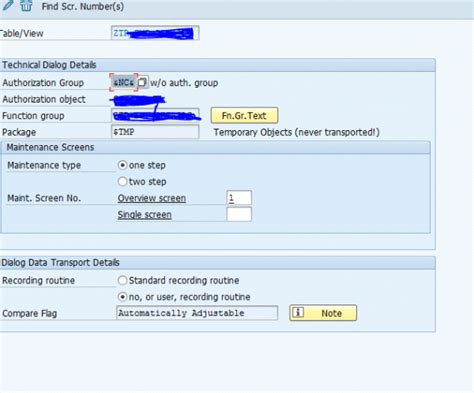 Table Maintenance Generator In Sap Abap Go Coding