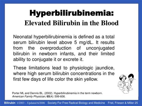 Elevated Bilirubin