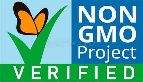 Non Gmo Project Vector Icon Verified Standard Stock Illustration