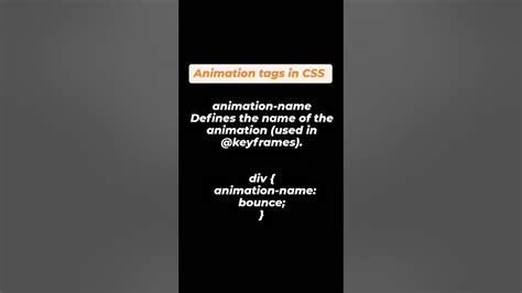 Master Css Animations Name Your Effects And Make Them Shine Youtube