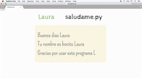 como usar strings en python youtube