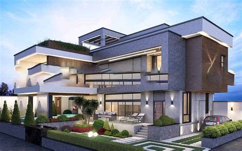 از ایده تا طراحی نمای ساختمان دو طبقه با آجر نما