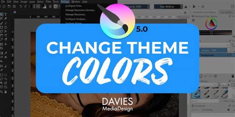 How To Change Theme Colors In Krita For Windows Davies Media Design