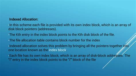 Disk Allocation Methods Pdf