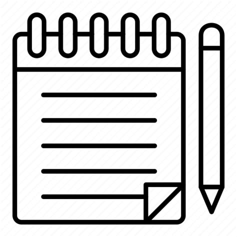Notes Edit Write Writing Content Notepad Icon Download On Iconfinder