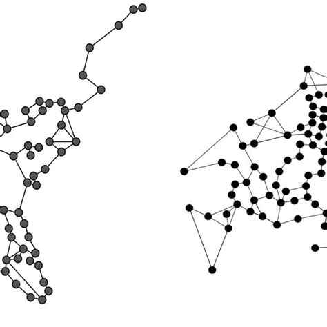 Two Network Topologies Used For Simulation Download Scientific Diagram