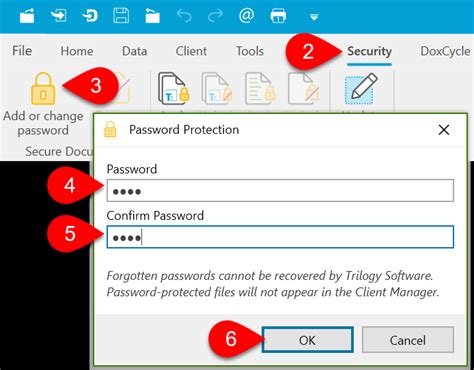 Password Protecting Files Taxcycle