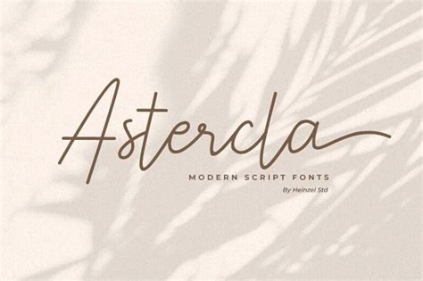 Astercla Script Font Free Download Fancy Fonts