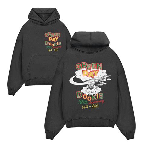 Dookie 30th Explosion Hoodie Green Day Official Store