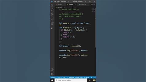 Javascript Arrow Function Syntax Javascript Tutorial For Beginners