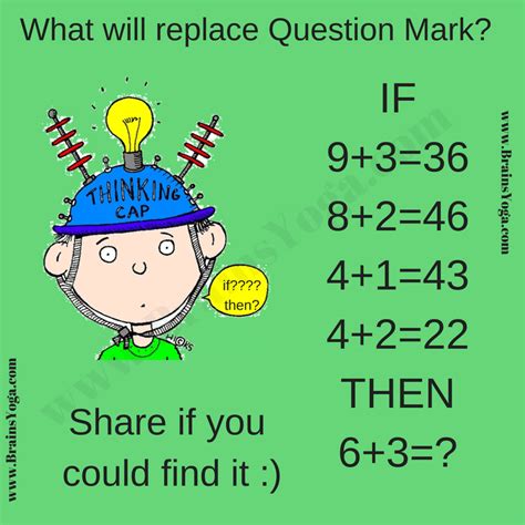 Logical Reasoning Brain Teaser With Answer Fun With Puzzles