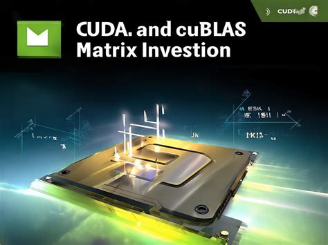 Gpu加速矩阵求逆:cuda与cublas实战指南 Dawoai Gpu加速矩阵求逆:cuda与cublas实战指南 Dawoai
