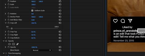 Issue With Crop Percentage Not Applying Correctl Adobe Product