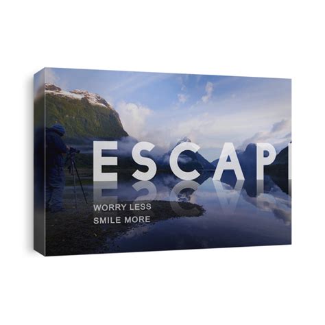 Escape Way Out Breakout Evacuation Concept Canvas Print Canvasworld