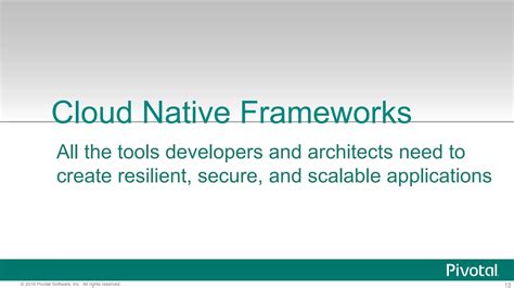 Pivotal Cloud Foundry A Technical Overview Pdf