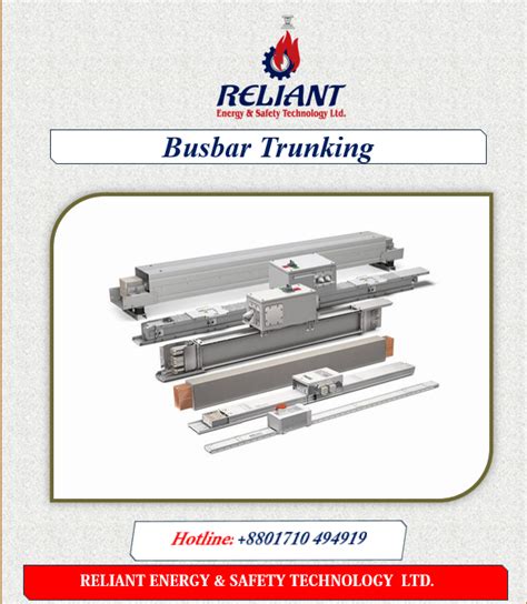 Busbar Trunking System Company In Bangladesh Reliant EST