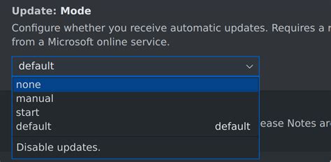 Disabling Visual Studio Code Update Notification Stack Overflow