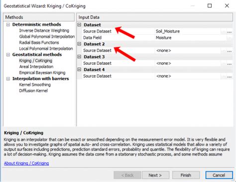 Kriging Interpolation The Prediction Is Strong In This One Gis Geography