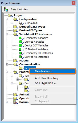 Programming A Sew Vfd Using Modbus Tcp In Unity Pro