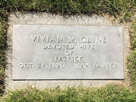 Vivian Lillian Messick Cline 1896 1969 Mémorial Find A Grave