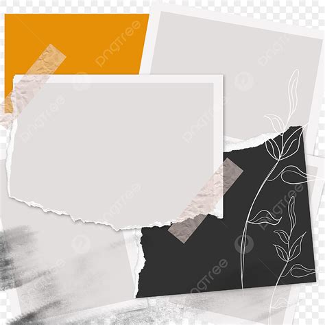 컬러 찢어진 종이 사진 일러스트 노트 찢어진 종이 사진 클립 아트 색깔 눈물 종이 Png 일러스트 및 Psd 이미지 무료