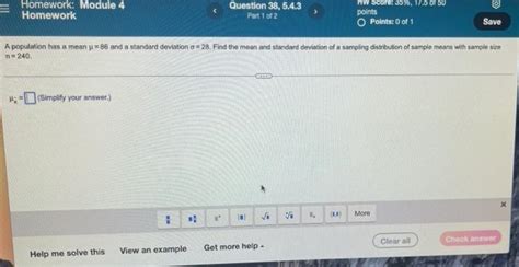 Solved Homework Module 4 Homework K Simplify Your Answer Chegg Com
