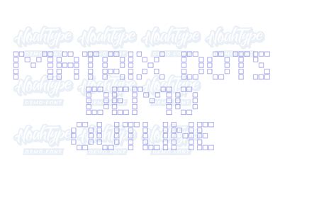 Matrix Dots Demo Outline Font Free [download Now]