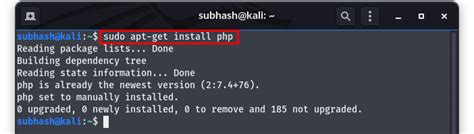 Install Latest Version Of Composer And Laravel In Linux Using Terminal