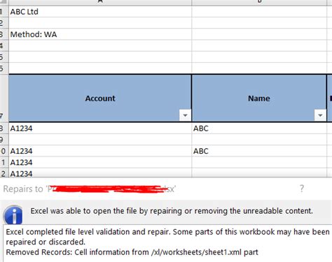 Output To A Specific Range In Excel Corrupts The F Alteryx Community