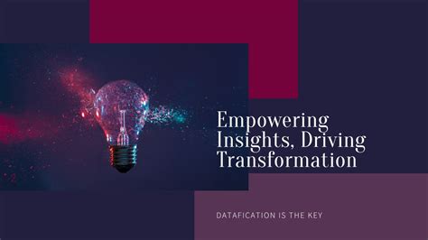 Datafication Empowering Insights Driving Transformation